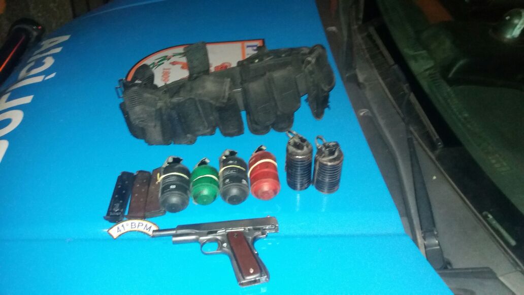 41°BPM faz Apreensão em Acari – PMERJ