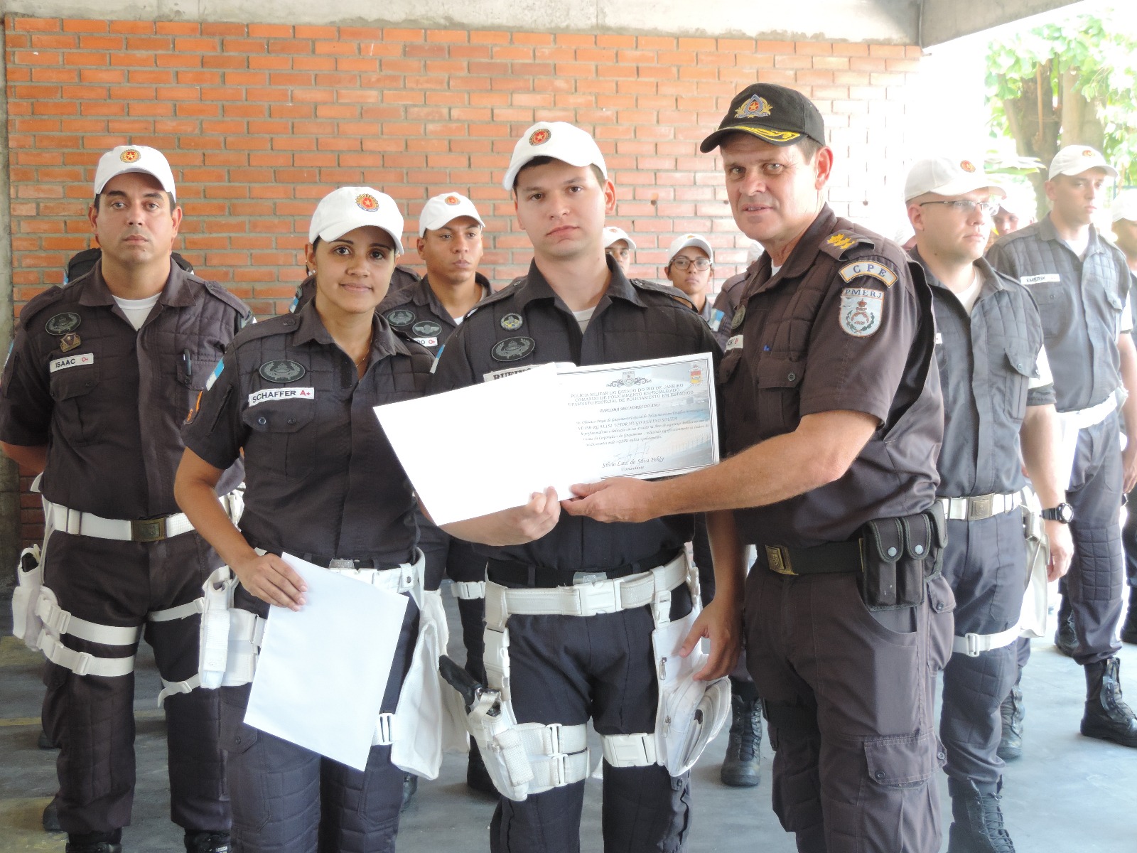 Solenidade de premiação do GEPE – PMERJ