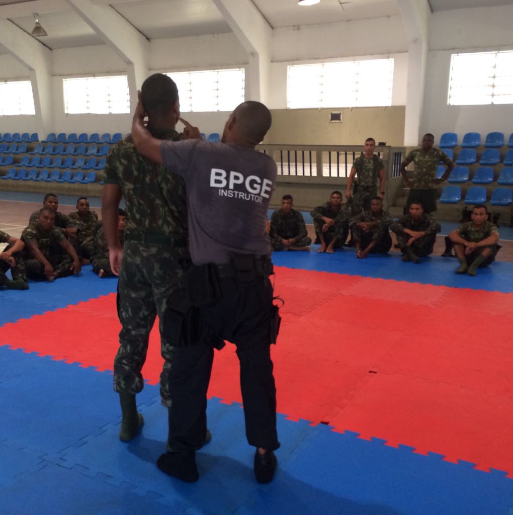 BPGE ministra instrução para PELOPES do Exército – PMERJ