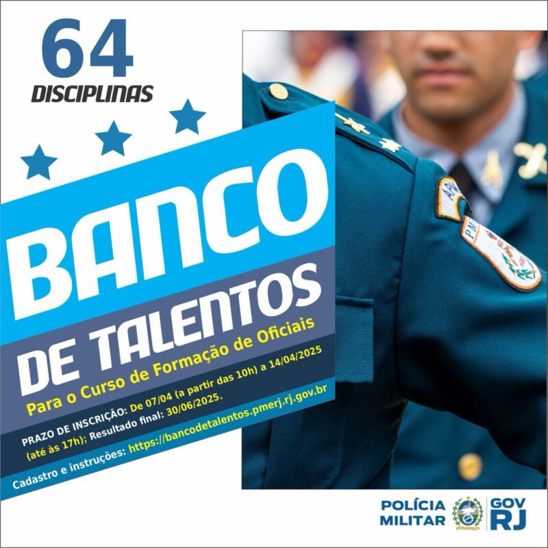 BANCO DE TALENTOS – SEPM – PMERJ